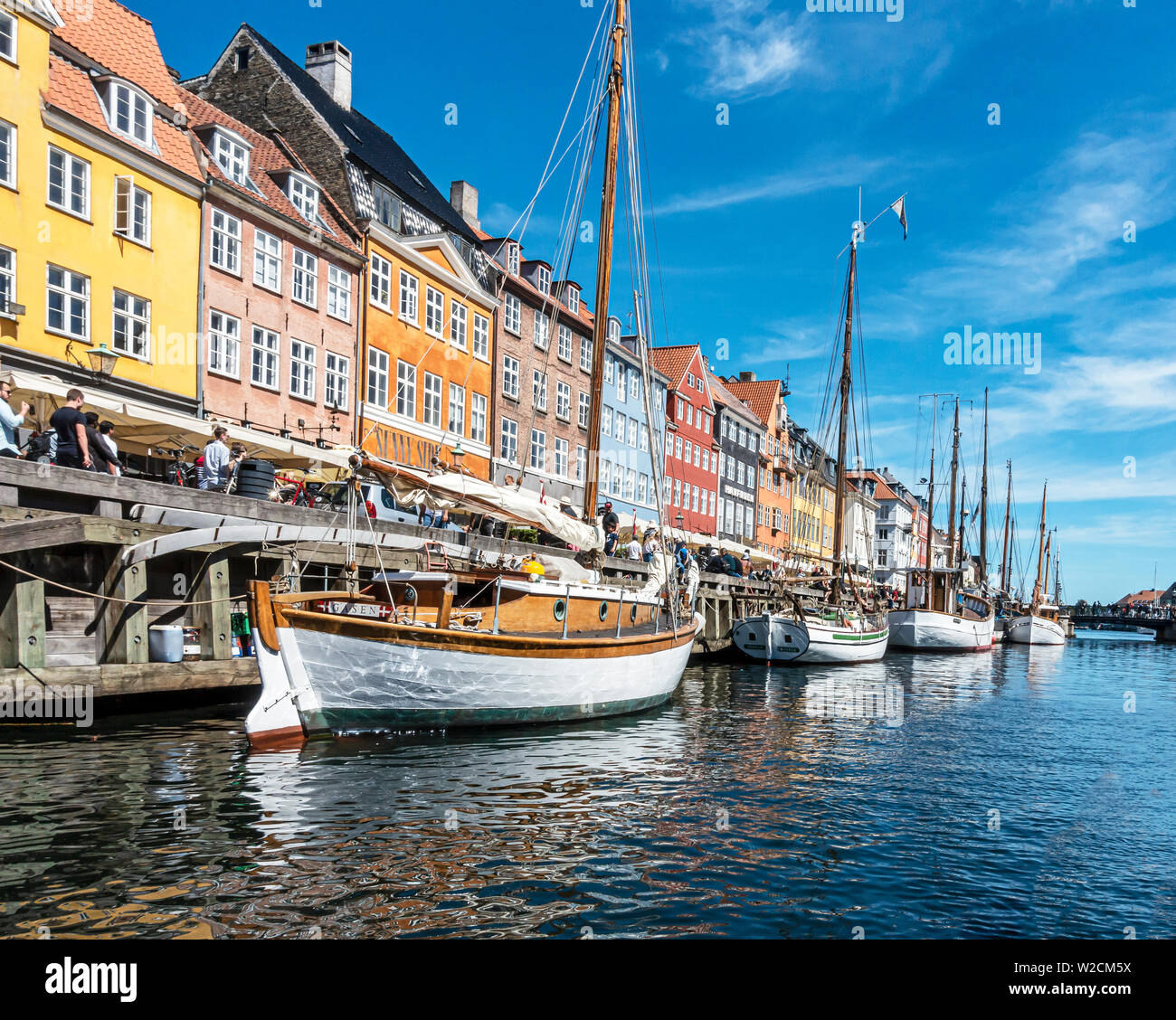 Denmark copenhagen harbour fishing hi-res stock photography and images ...
