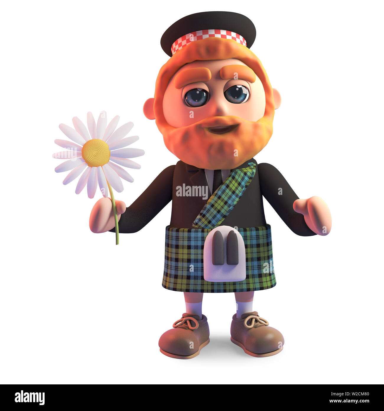 Cartoon scottish man hi-res stock photography and images - Alamy