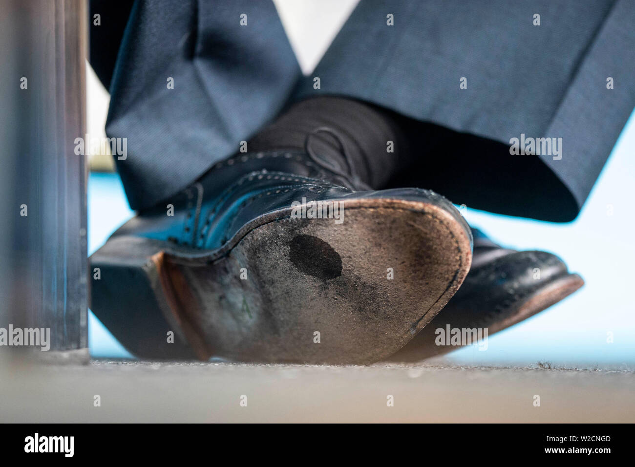 Boris johnson shoes hi-res stock photography and images - Alamy