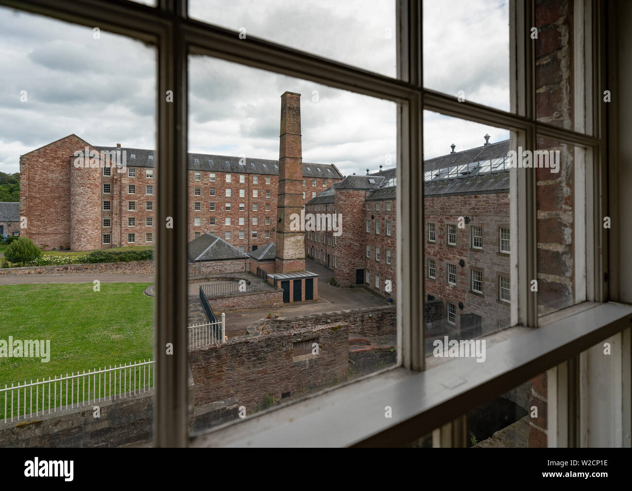 Old cotton mill hi-res stock photography and images - Alamy