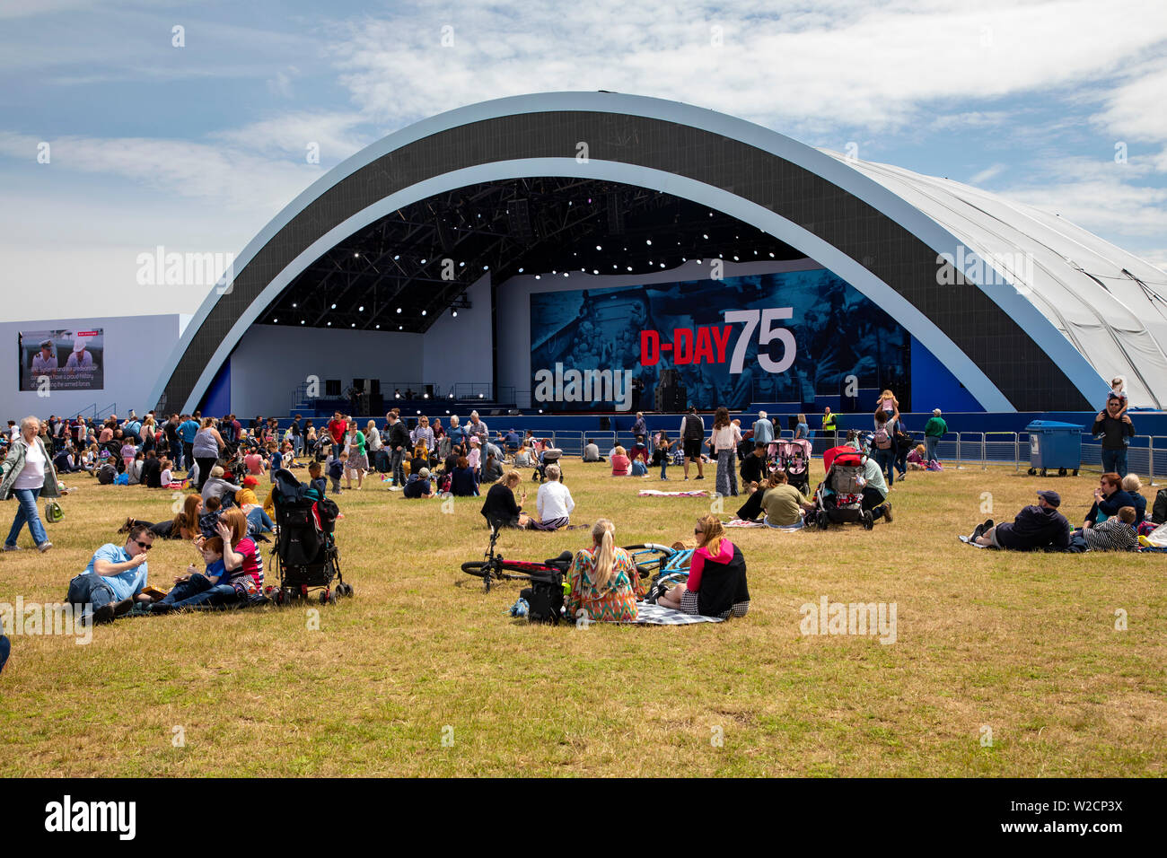 D Day 75 years Portsmouth Stock Photo - Alamy
