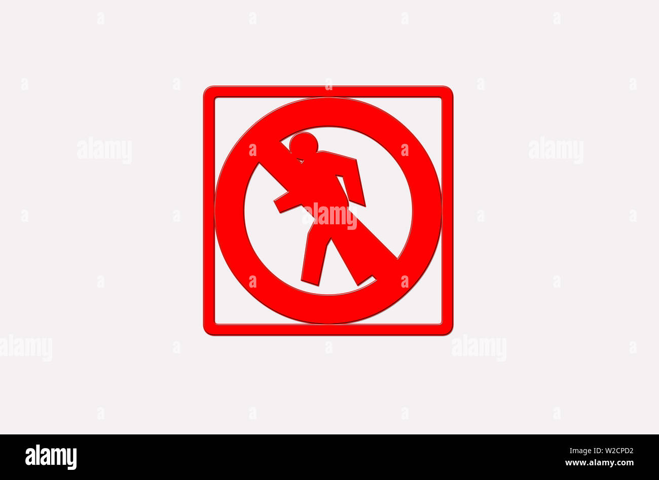 this is road sign for people Stock Photo - Alamy