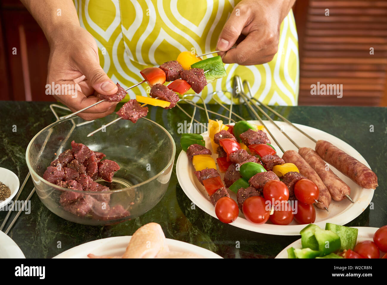 Human kebab hi-res stock photography and images - Alamy
