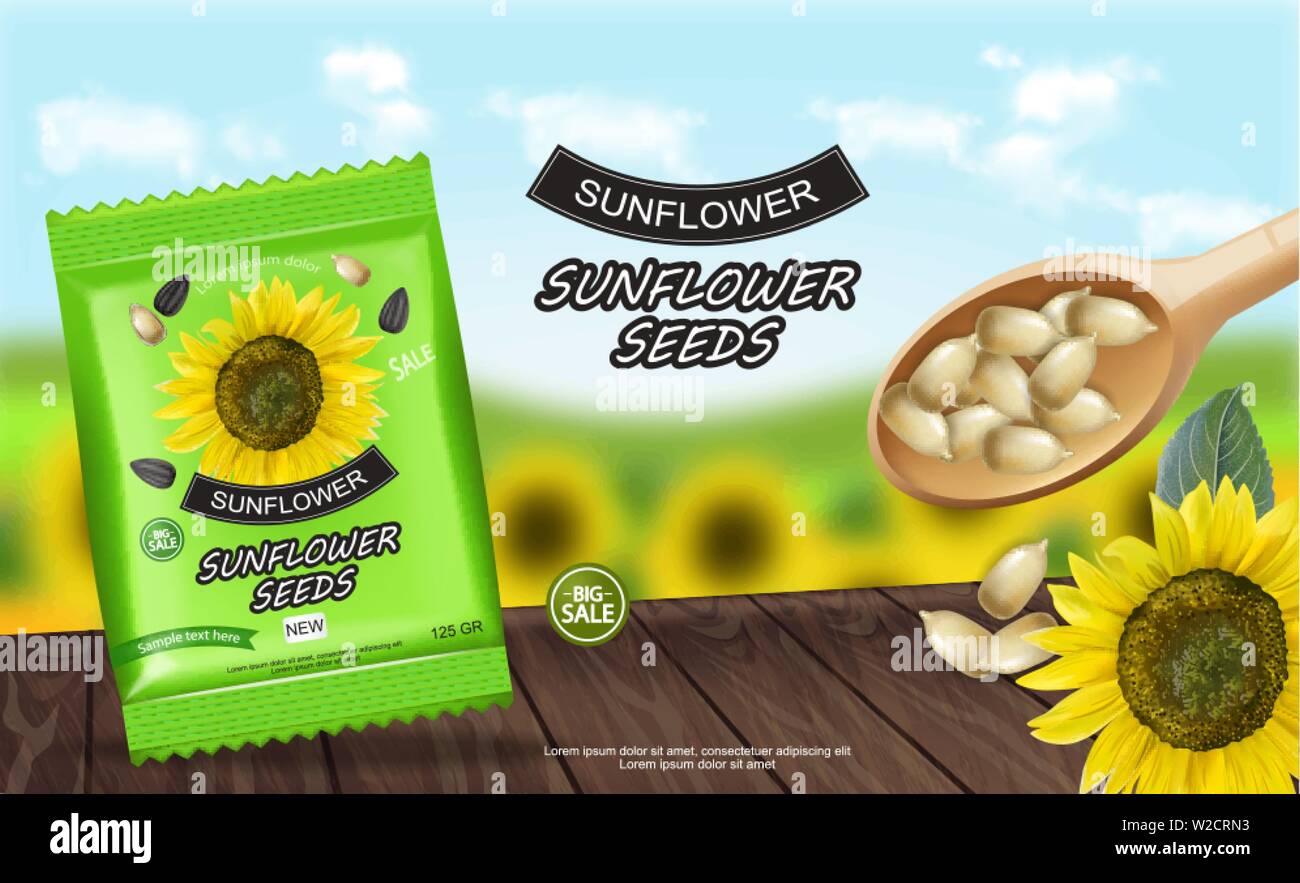 Sunflower Seeds Packaging