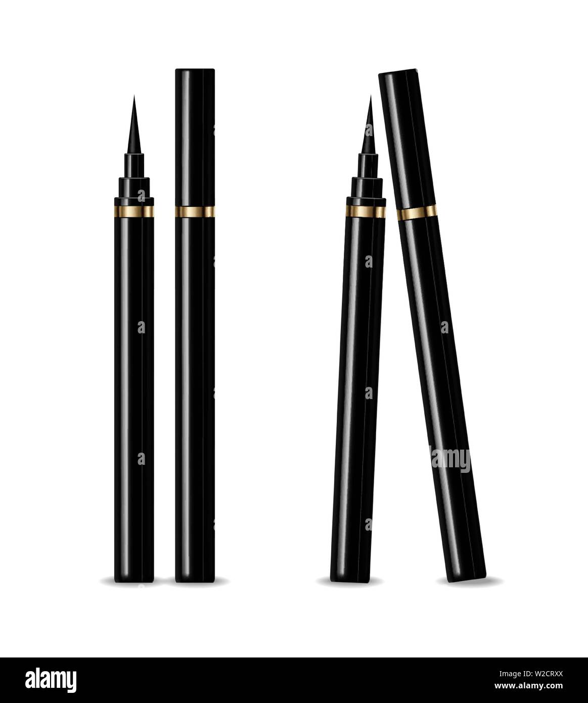 Eyeliner Vector realistic mock up. Product placement design. Advertise ...