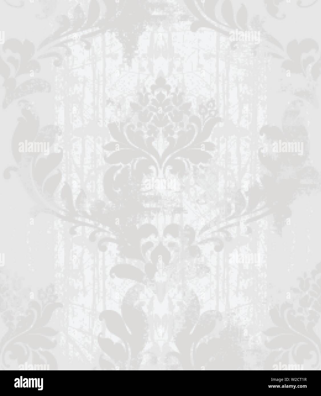 Vintage Ornament pattern Vector. Baroque rococo texture luxury design ...