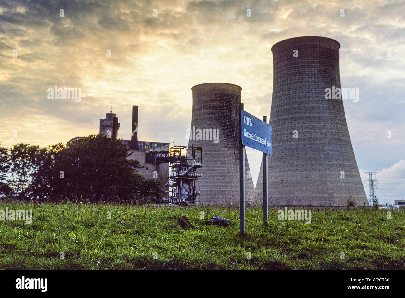 Sellafield, England, UK. July 1986. The nuclear reprocessing plant ...