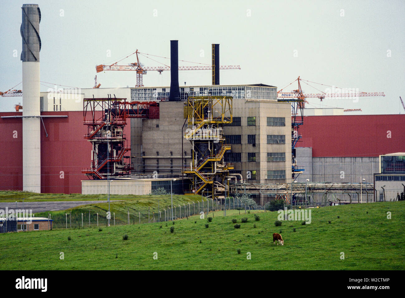 Sellafield, England, UK. July 1986. The nuclear reprocessing plant ...