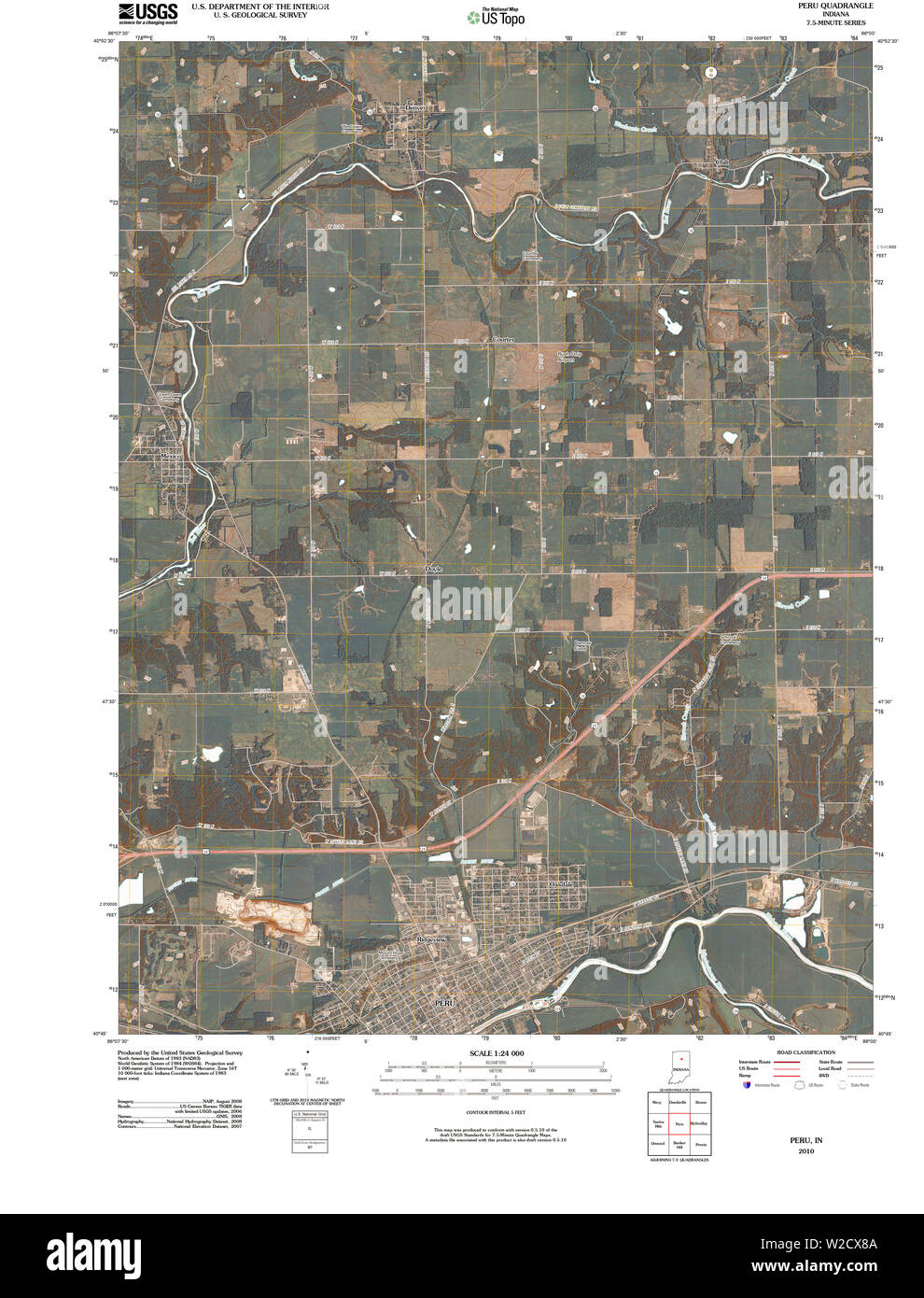 Indiana peru Cut Out Stock Images & Pictures - Alamy