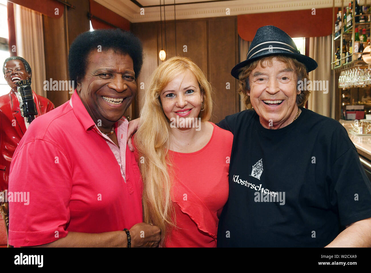 Baden Baden, Germany. 06th July, 2019. The pop singers Roberto Blanco ...