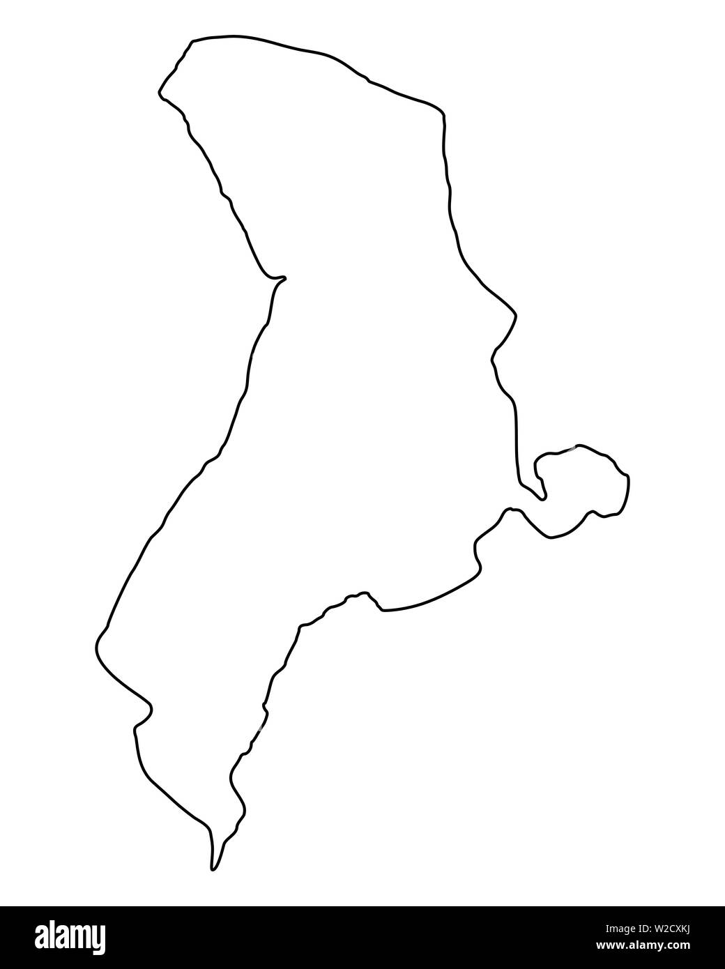 Map of Utah Lake Stock Photo - Alamy