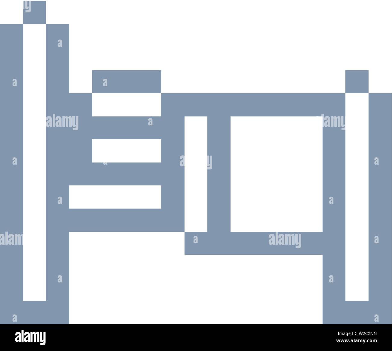 Flat bit person Stock Vector Images - Alamy