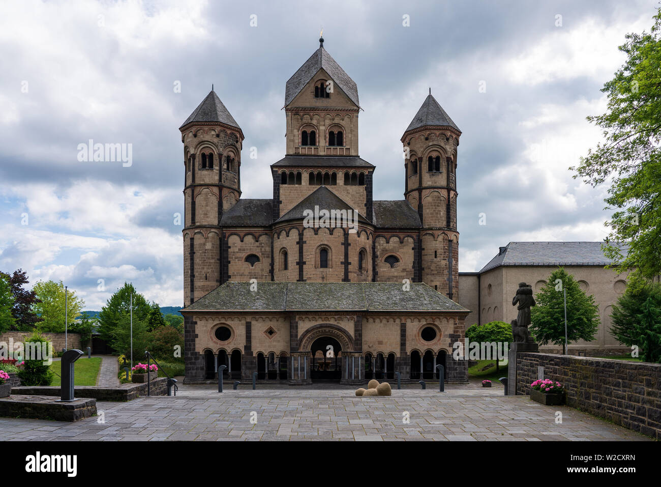 Maria Laach Abbey, is a Benedictine abbey in Germany Stock Photo - Alamy