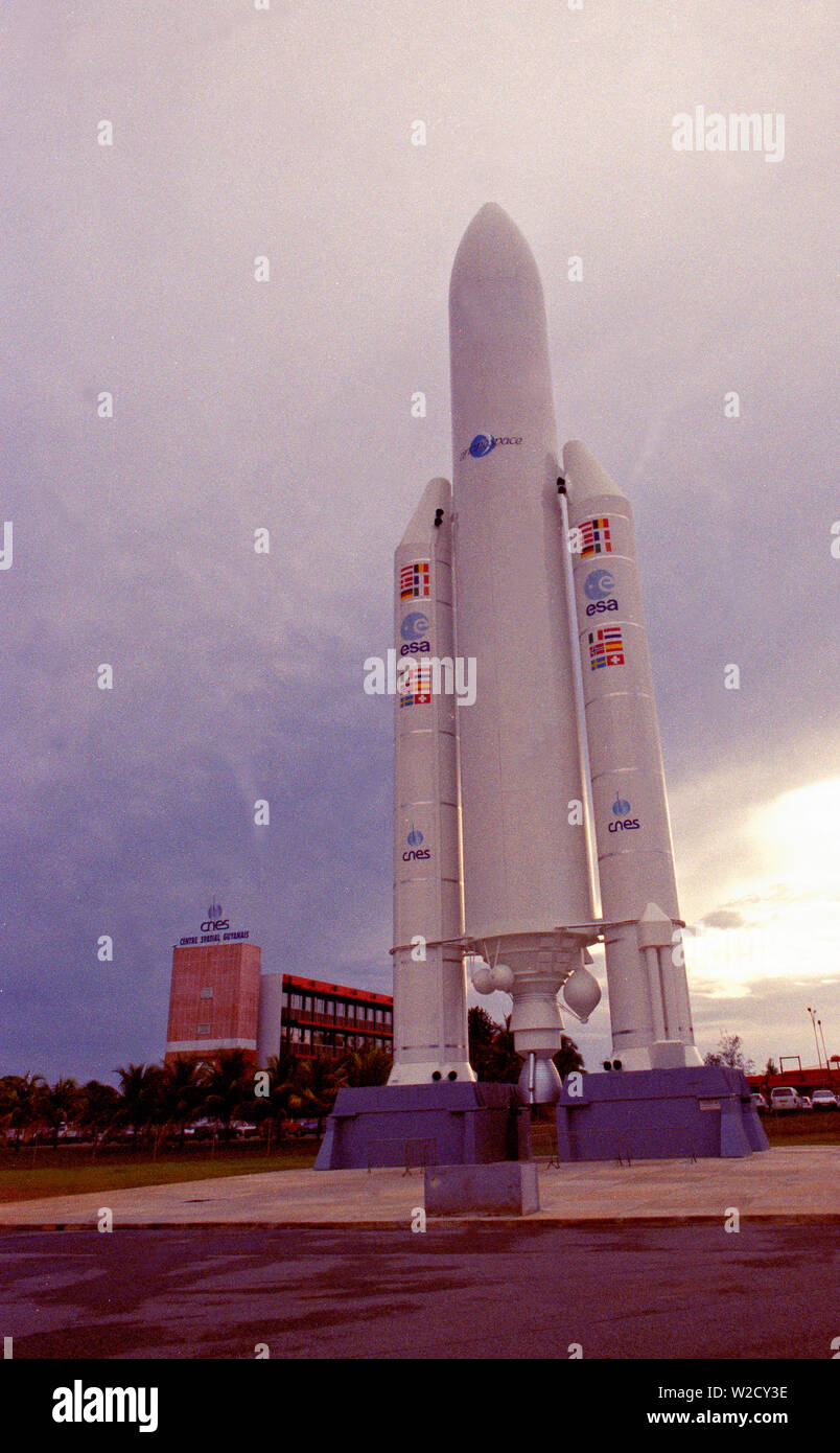 The Centre Spacial of the European Union Space Mission in Kourou, South ...