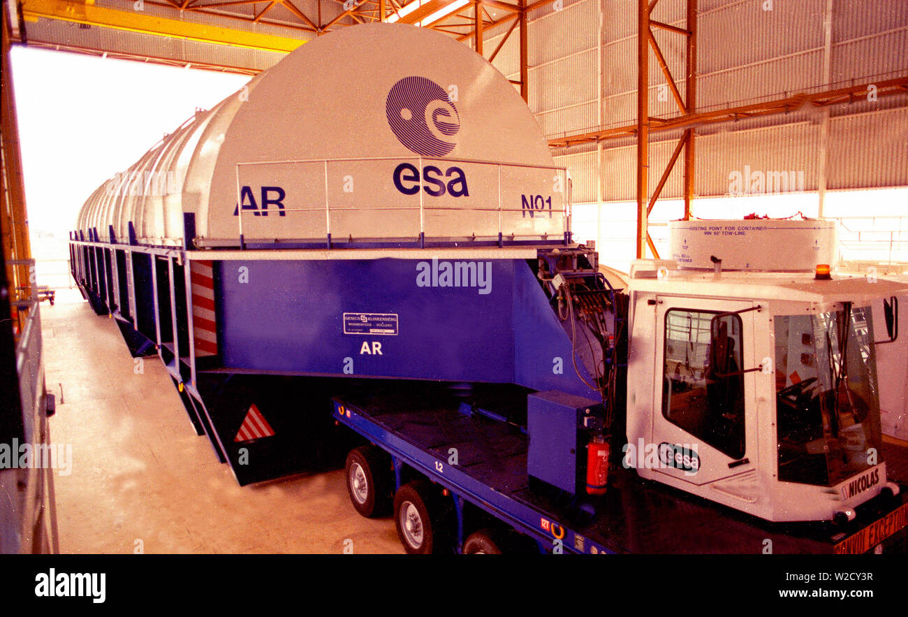 The European Union Space Mission in Kourou, South America: A huge ...