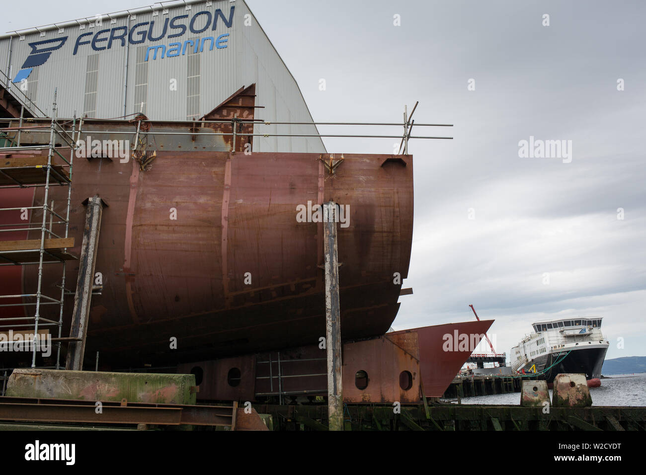 River clyde shipbuilding hi-res stock photography and images - Alamy