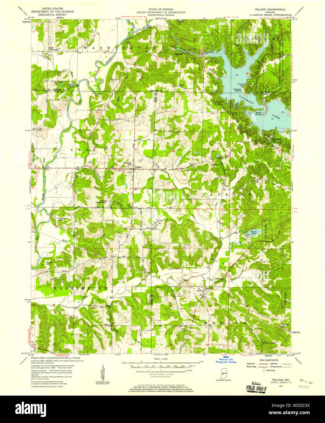 Map of poland 1957 hi-res stock photography and images - Alamy