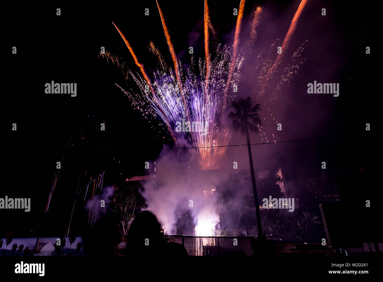Santa cruz de tenerife fireworks hi-res stock photography and images ...