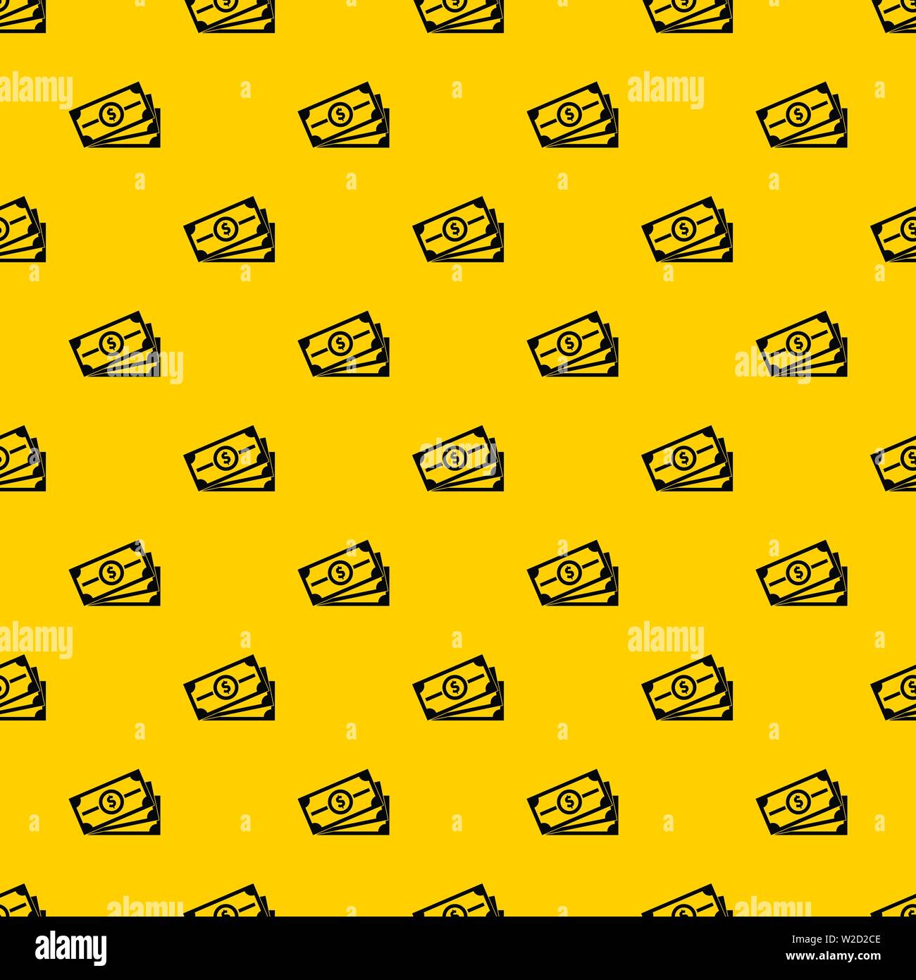 Stack of dollar bills pattern vector Stock Vector Image & Art - Alamy