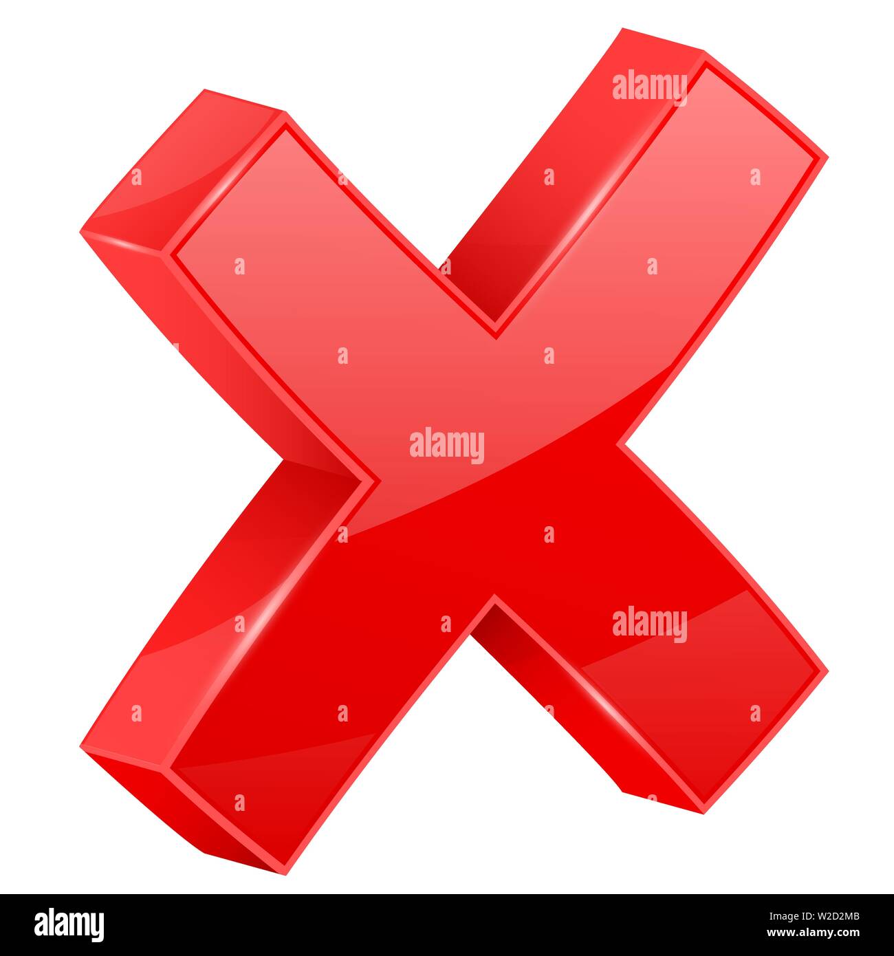 3d red cross Stock Vector Images - Alamy