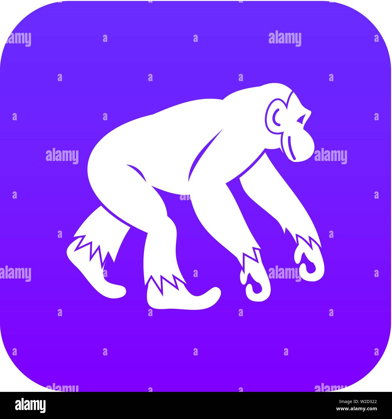 Purple ape Stock Vector Images - Alamy