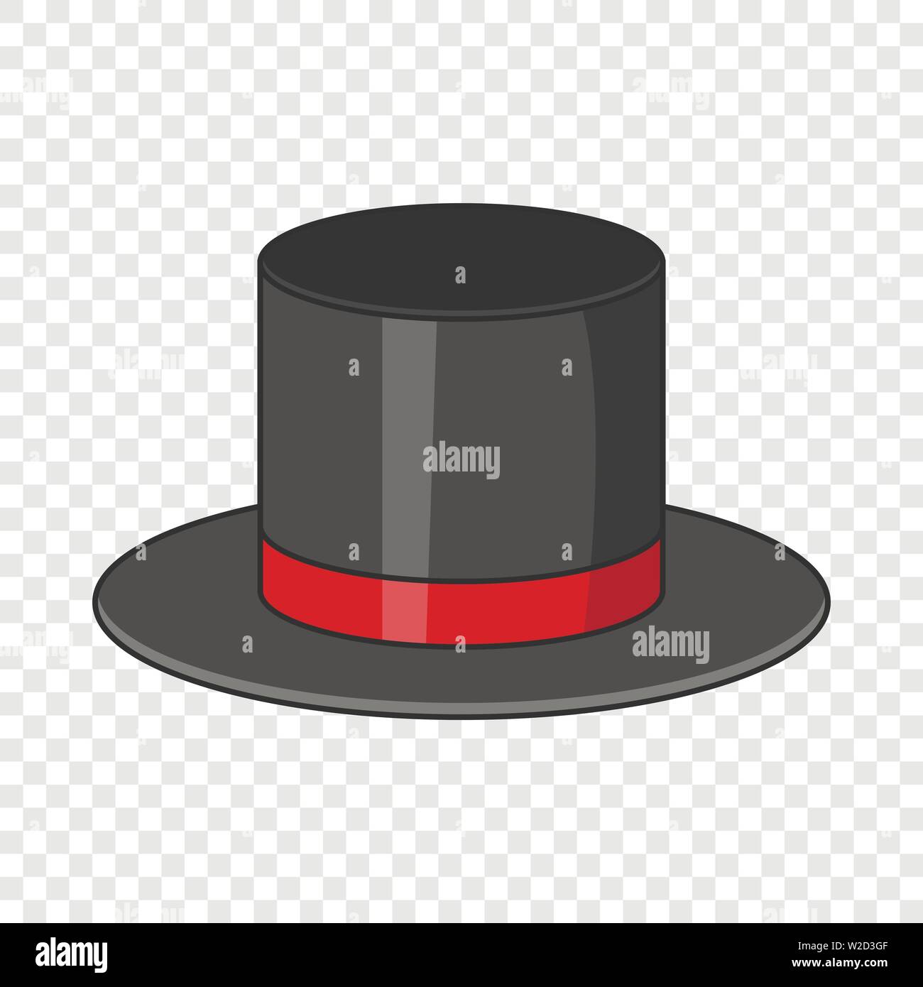 Top hat icon, cartoon style Stock Vector Image & Art - Alamy