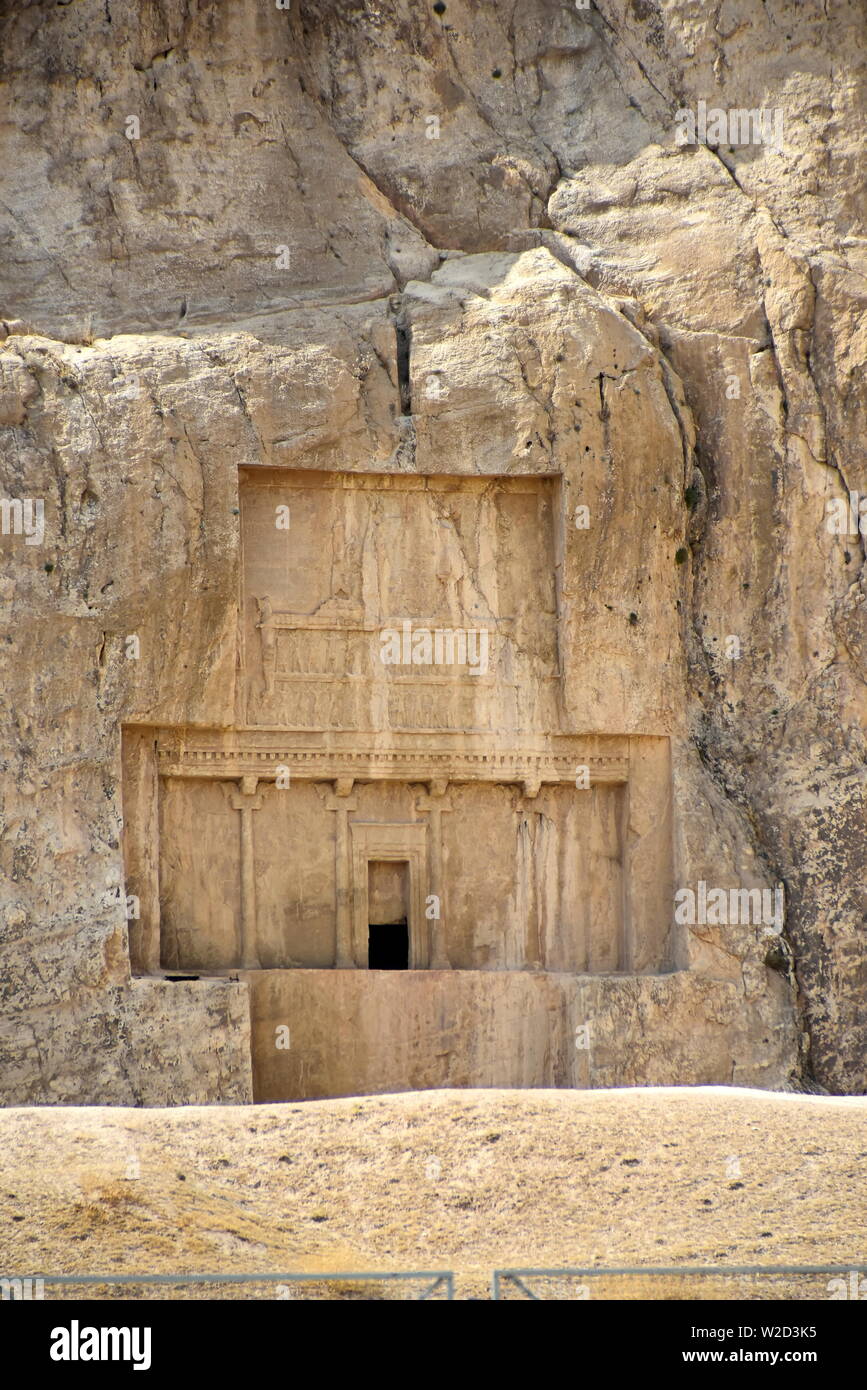 Naqsh-e Rostam, Shiraz, Fars Province, Iran, June 22, 2019, the view of ...