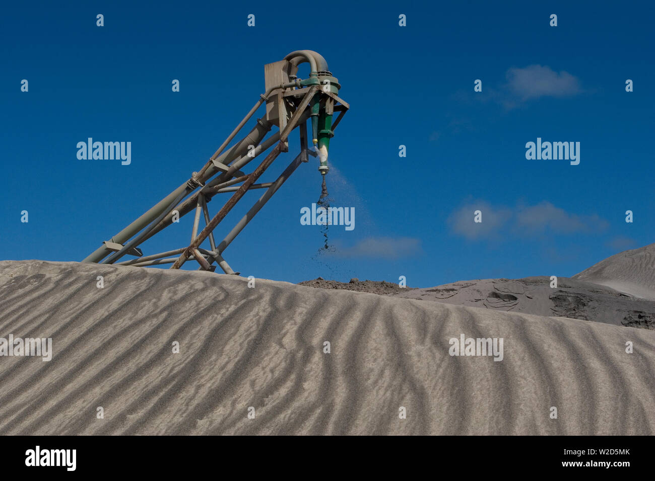 Mining, managing & transporting of titanium mineral sands. Stock piling ...