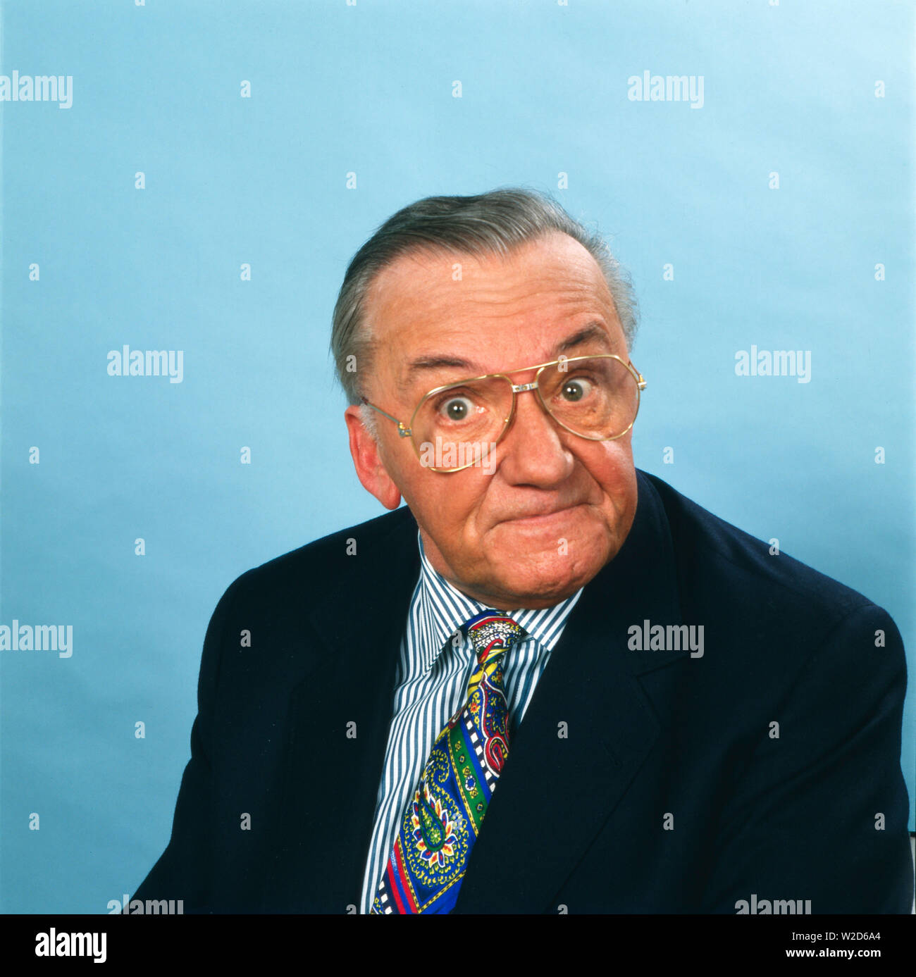 Porträtaufnahme des deutschen Showmasters und Schauspielers Heinz ...