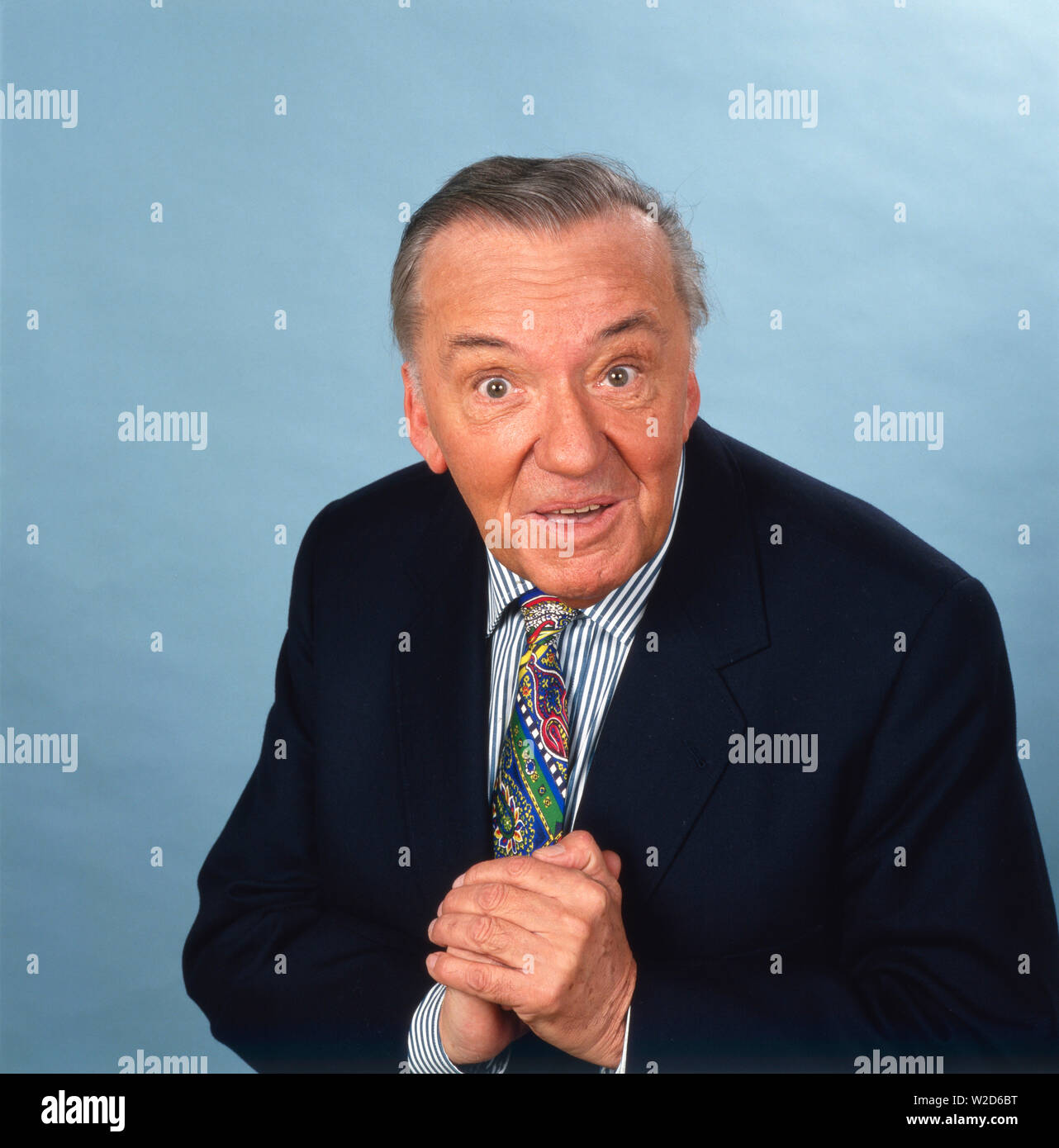 Porträtaufnahme des deutschen Showmasters und Schauspielers Heinz ...