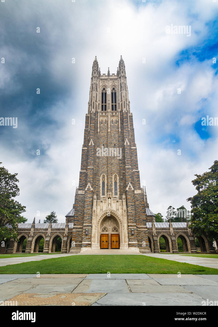 DURHAM, NC, USA - JUNE 18: Duke Chapel on June 18, 2017 at Duke ...