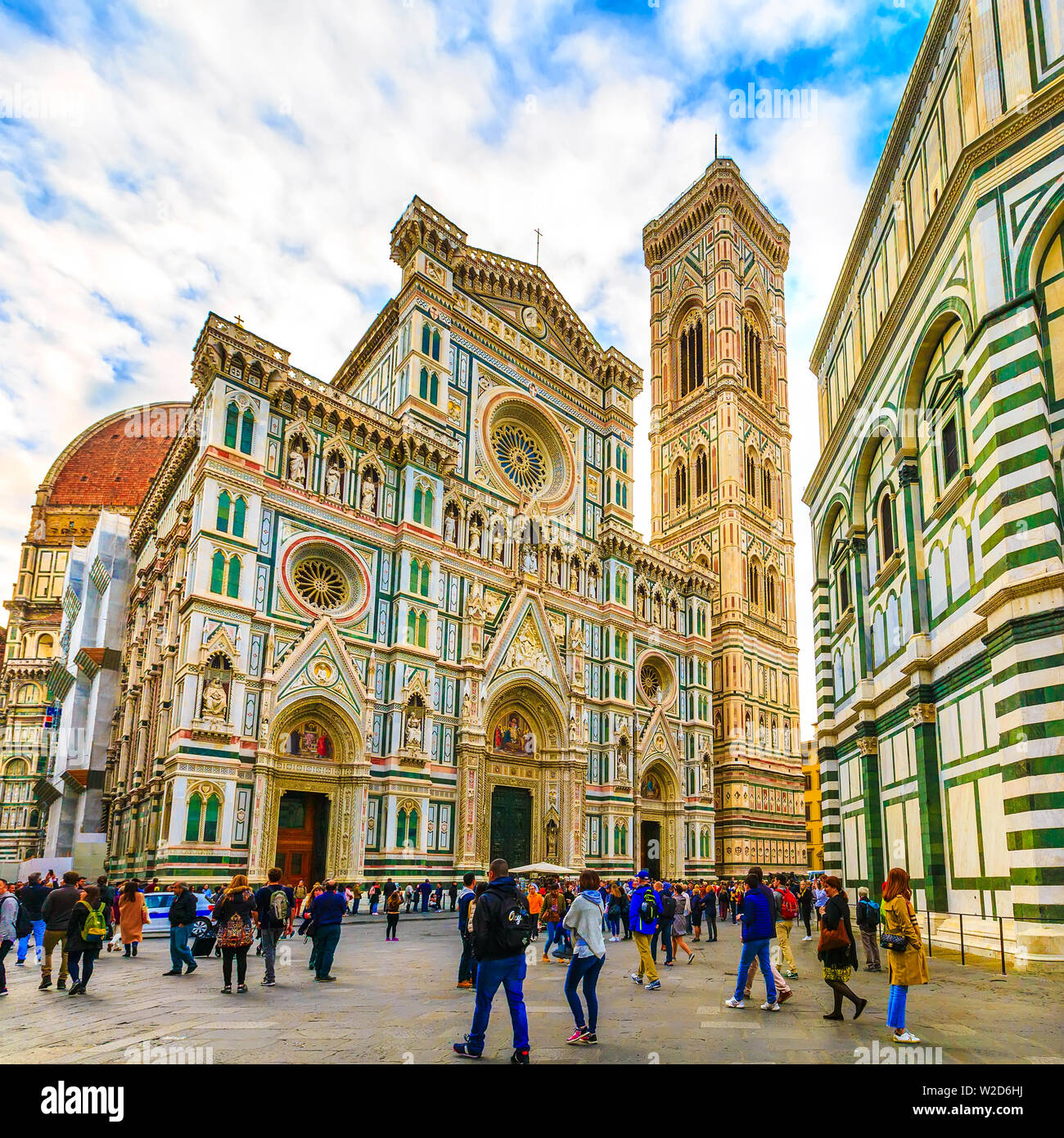 Florence Cathedral Square Stock Photos & Florence Cathedral Square ...