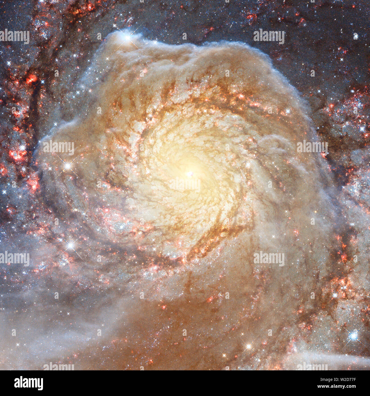 Cosmos. Abstract space wallpaper. Elements of this image furnished by ...