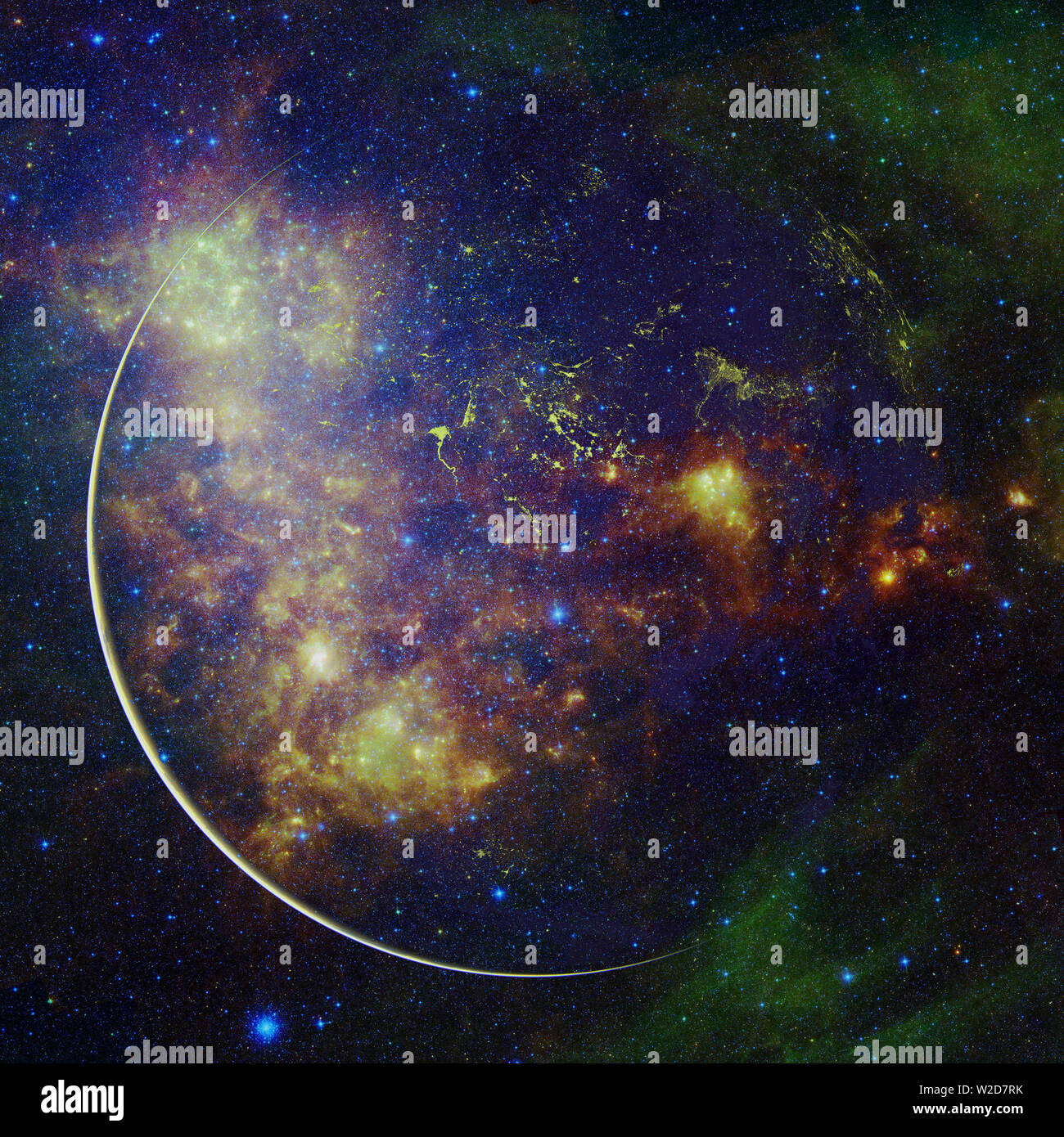 Earth. Space art. Elements of this image furnished by NASA Stock Photo ...