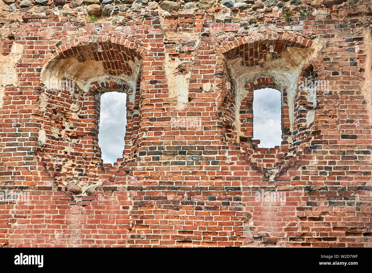 Ludza Castle was a medieval castle built in Gothic style located next ...