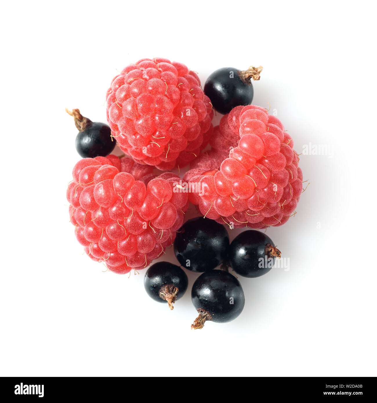 Strawberry isolated overhead hi-res stock photography and images - Alamy