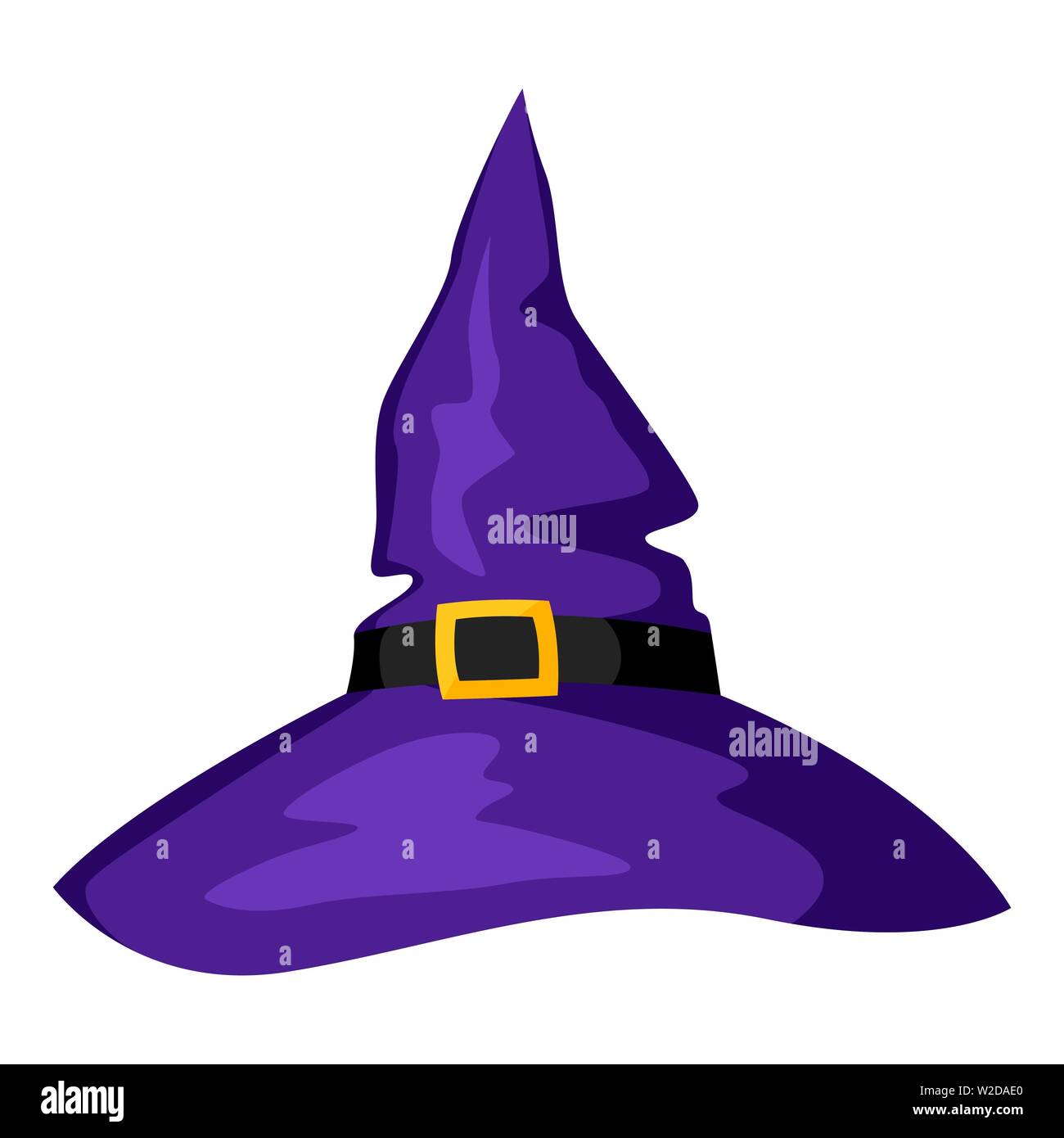 Happy witch hat Stock Vector Images - Alamy