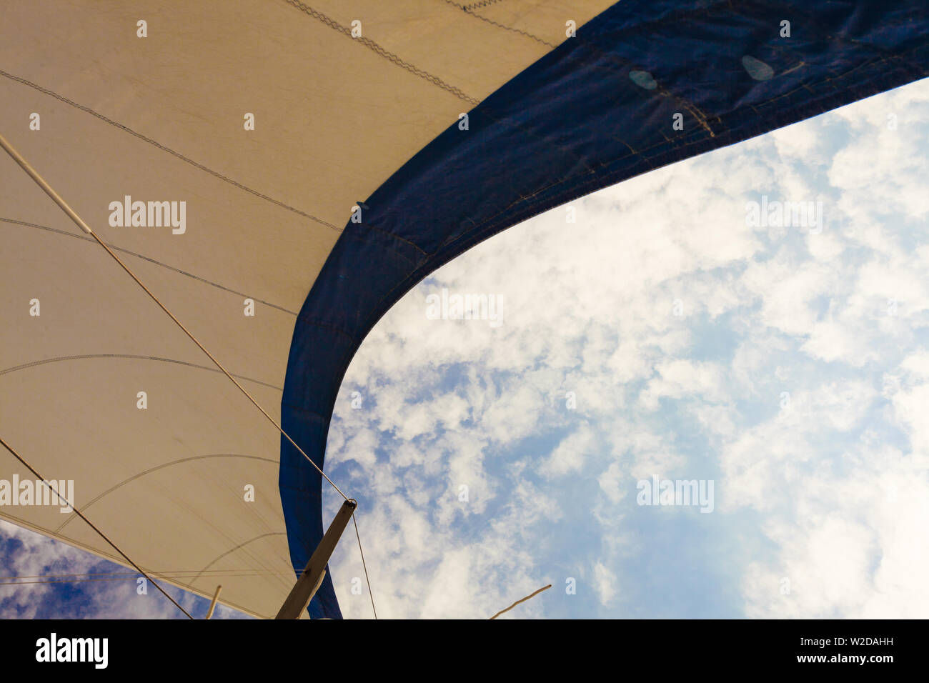 Detailed closeup sail fabric hi-res stock photography and images - Alamy
