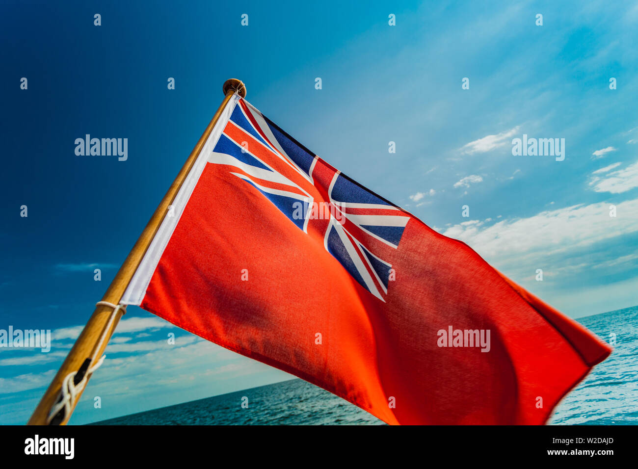 British red ensign nautical flag hi-res stock photography and images ...