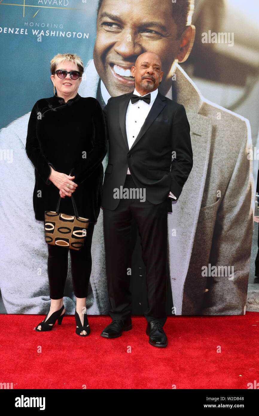 AFI Honors Denzel Washington at the Dolby Theater on June 6, 2019 in ...