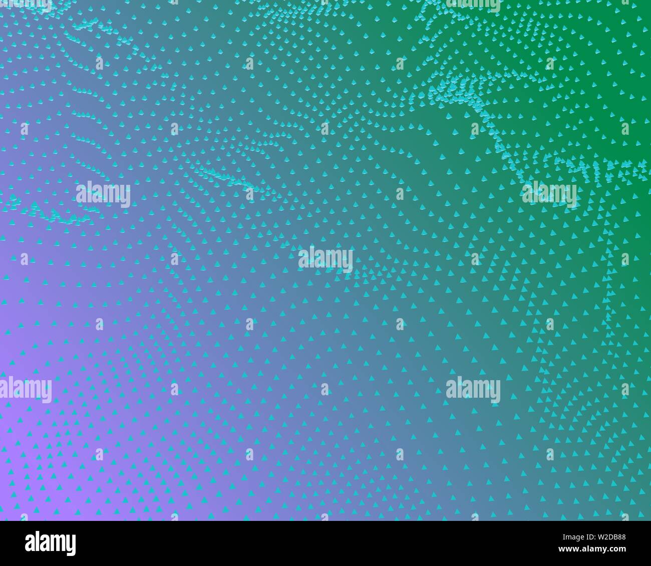 Wavy abstract background with geometric shapes. Vector illustration ...