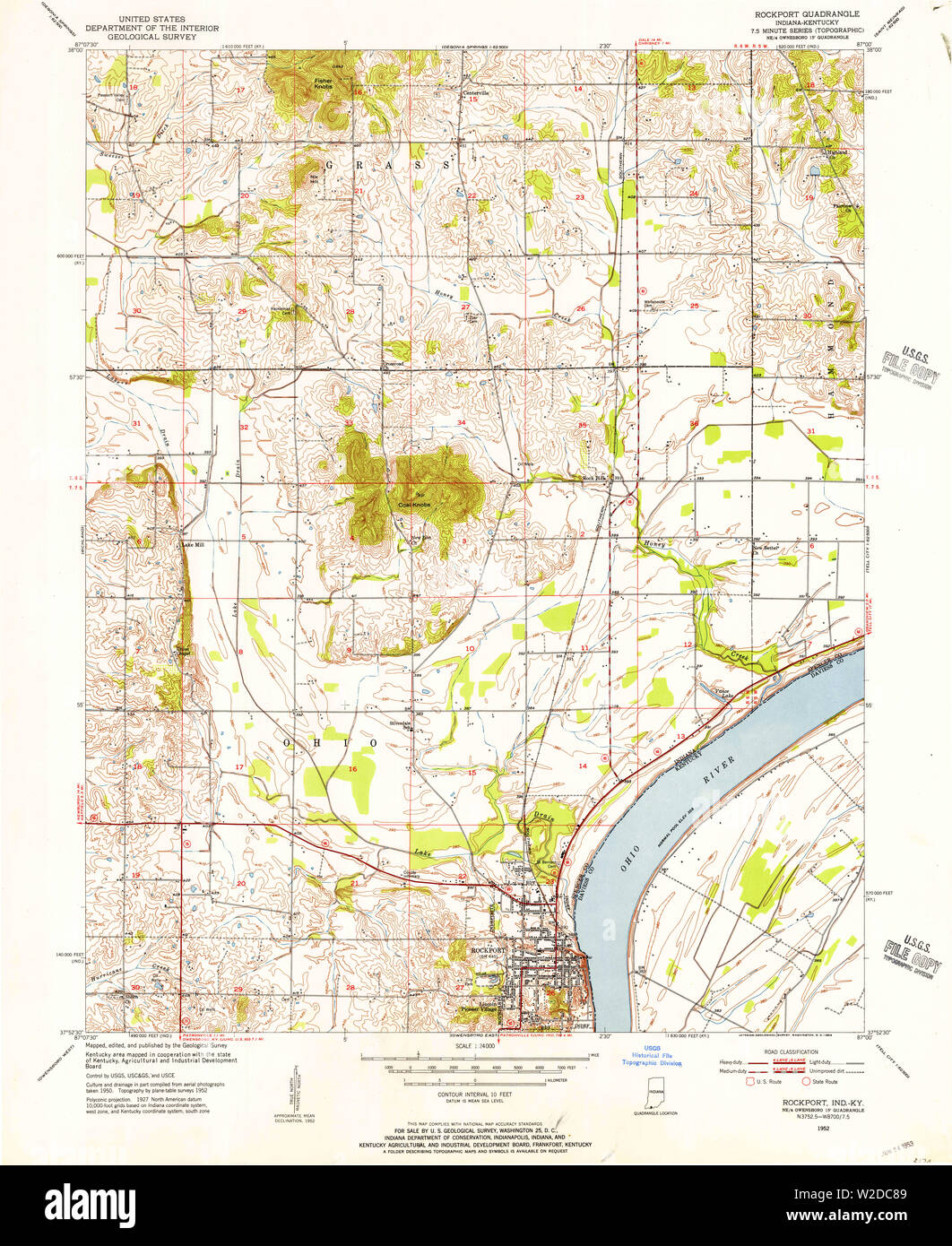 Rockport map hi-res stock photography and images - Alamy