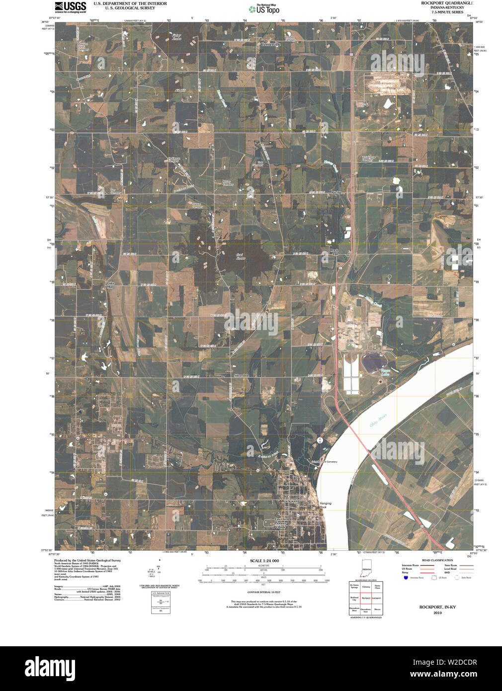 Map of rockport Cut Out Stock Images & Pictures - Alamy