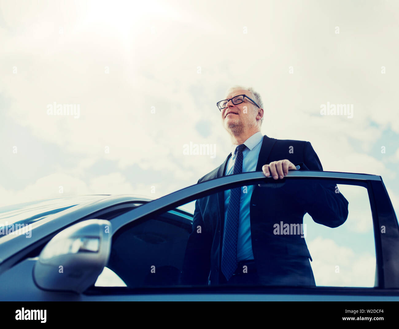 Getting into car hi-res stock photography and images - Alamy