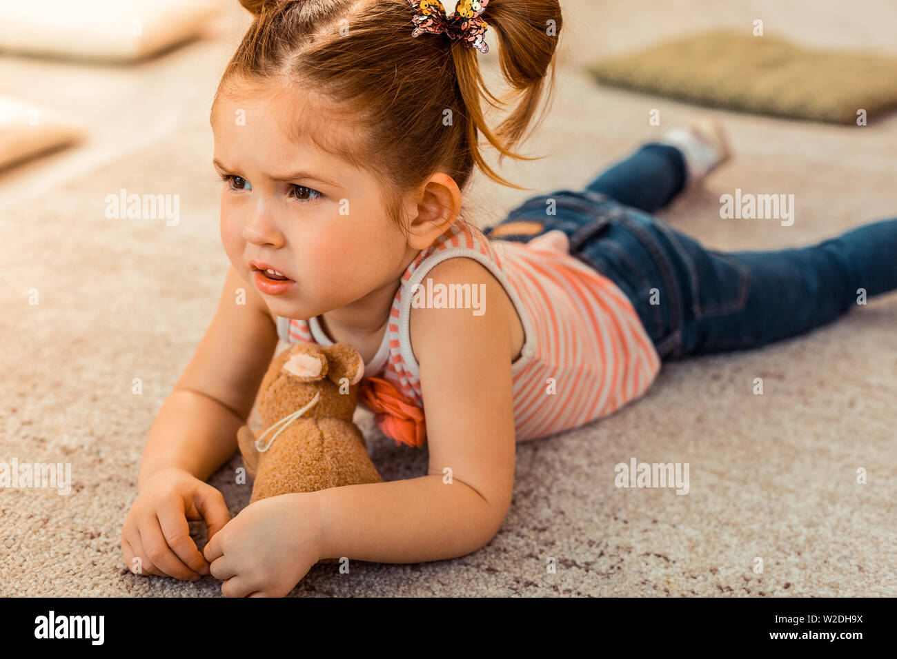 Cheerless child hi-res stock photography and images - Alamy