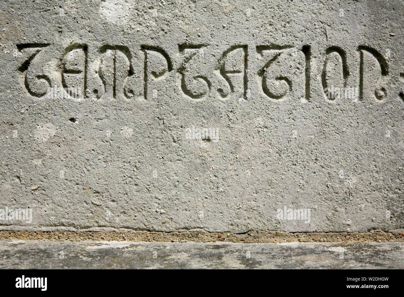 Word inscription hi-res stock photography and images - Alamy