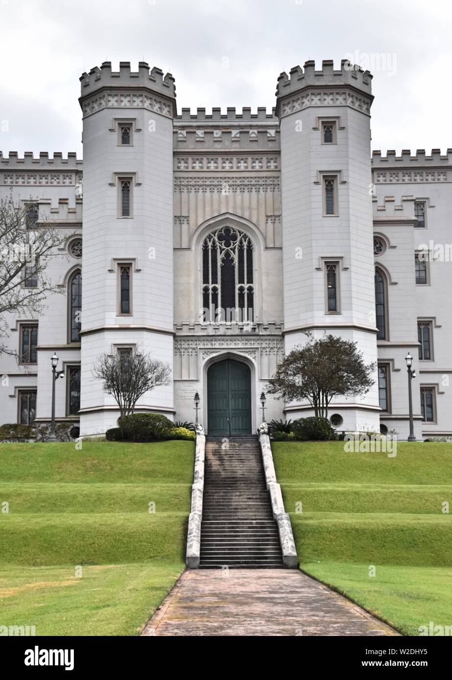 Old State Capitol of Louisiana in Baton Rouge Stock Photo - Alamy