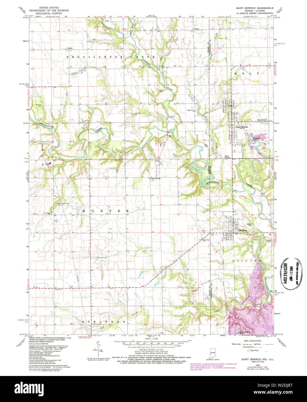 Saint bernice hi-res stock photography and images - Alamy