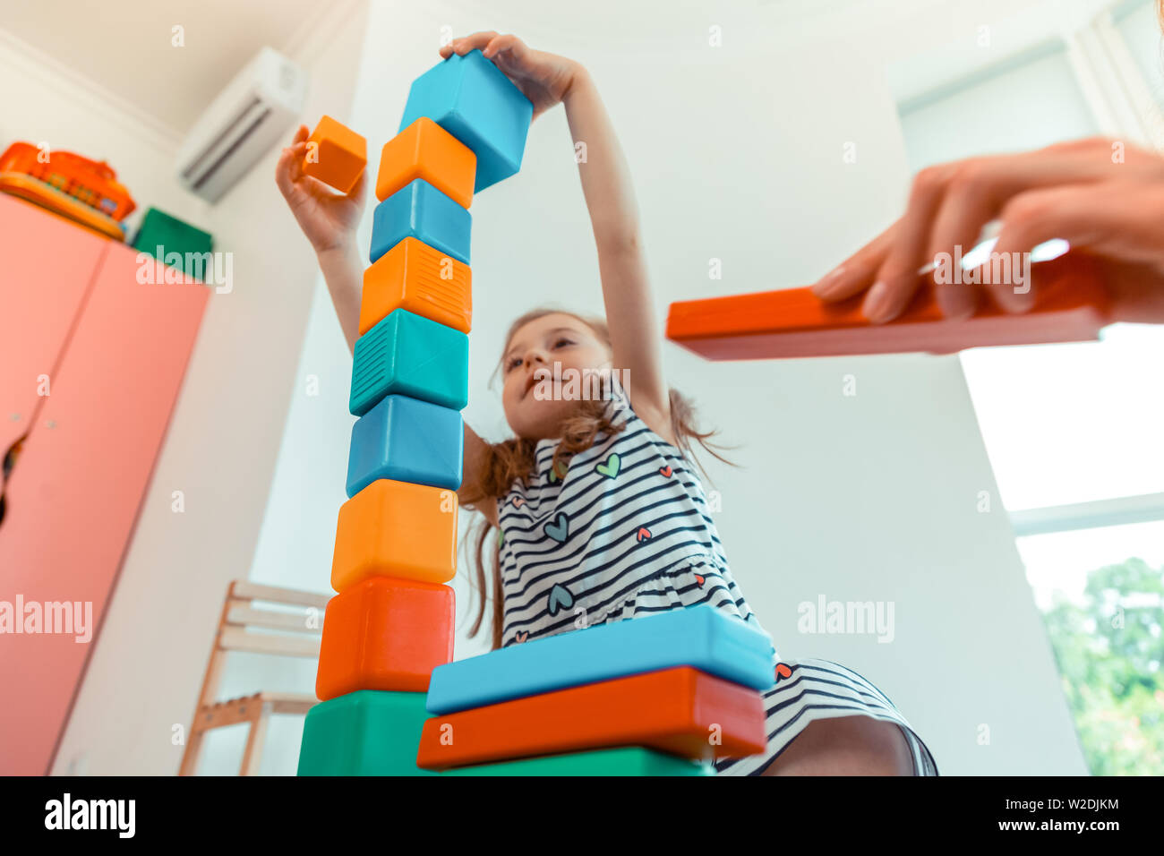 Kindergarten building tower hi-res stock photography and images - Alamy