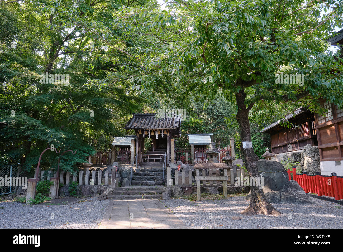 Shiroyama Hachiman Shinto Shrine in Nagoya, Japan Stock Photo - Alamy